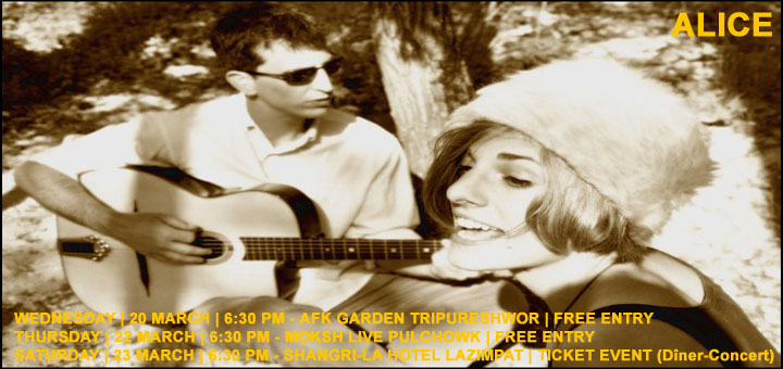 ALICE - DINER CONCERT - events in Nepal
